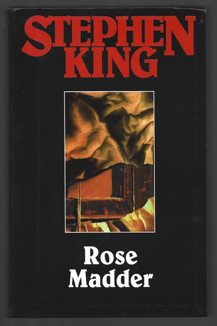 STEPHEN KING ROSE MADDER - éditions: Albin Michel EUR 3,50 - PicClick FR